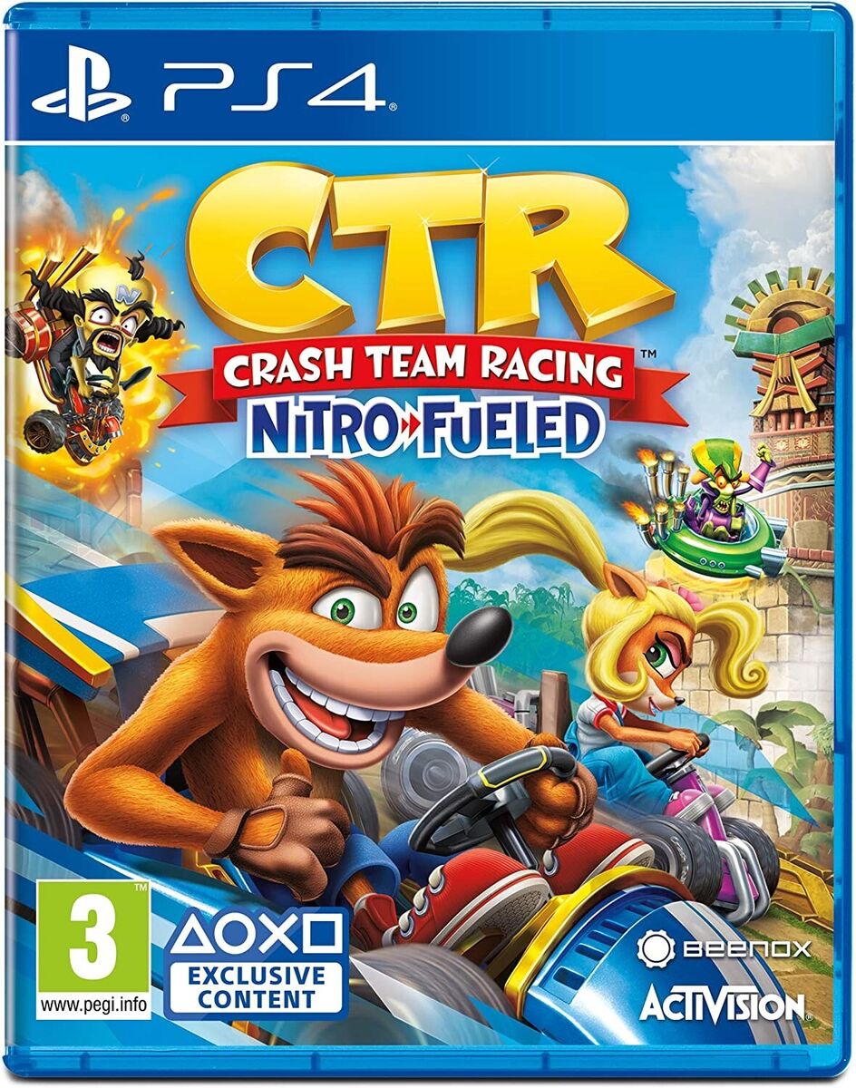 Crash Team Racing: Nitro-Fueled | 18GB | PS4 – GameStack Studio